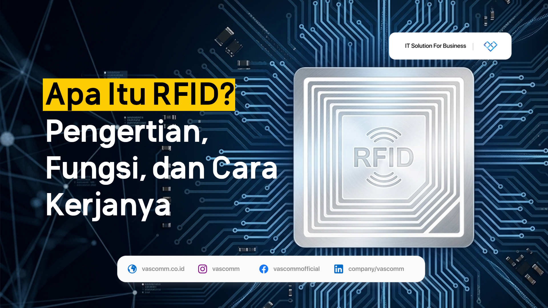 Apa Itu RFID? Ini Pengertian, Fungsi, dan Cara Kerjanya